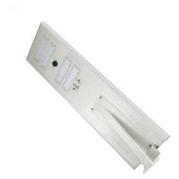 China High Lumen 150lm/w LED street light SMD Integrated 80W led Solar Street Light With LifePO4 Battery for sale