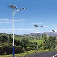 China Solar Led Street Light Maintenance Free Acid Or Gel Battery Convenient In Stallment for sale