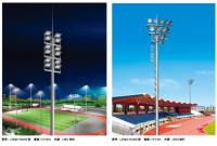 China High Mast Pole With Led Flood Lighting System Parking Lot Outdoor Led Pole Lamps high mast light for sale
