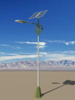 China Solar LED Street Lights, Working Temp:-20℃~+50℃, Color Temp: 6000K for sale