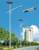 China Solar Powered LED Street Lights, Aluminum + PC Material, IP65 Waterproof Rating for sale