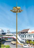 China High power LED flood light of Street Light Solar Stadium Park Lighting 15m-40m high mast led street light high mast lamp for sale