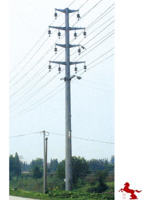 China Antenna Communication Pole Towers Waterproof  Ip65 6500k Iron for sale