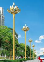 China White LED light Street Lights Outdoor Column Post Lights 80W-240W 160lm/W 6500K Working environment temperature -20℃~+50 for sale