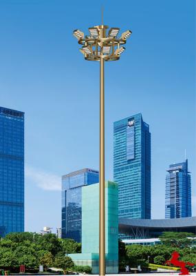 China Coursertech Pinnacle High Mast LED Street Light Outdoor high Pole 20 Meter led light for sale