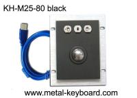 China Black Color  Metal Trackball mouse with 3 buttons for muti-usage devices for sale