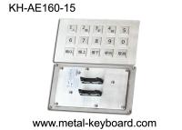 China Matrix Output Industrial Metal Keyboard Anti Rusty For Mine Machine for sale