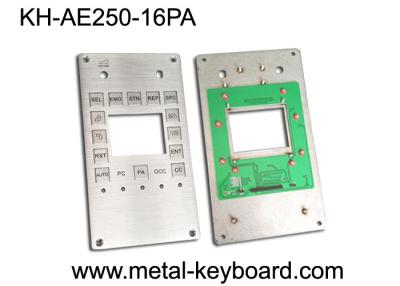 China Stainless Steel IP65 Customizable Industrial Keypad Stainless Steel Kiosk Keypad 16 Keys for sale