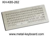 China 85 Keys Industrial Computer Keyboard Stainless Steel Water Resistant for sale