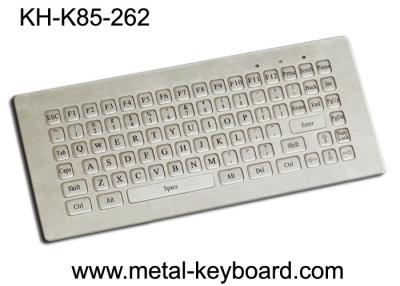 China 85 Keys Industrial Computer Keyboard Stainless Steel Water Resistant for sale