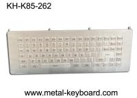 China 85 Keys Ruggedized Keyboard , Industrial Computer Metal Kiosk Keyboard for sale