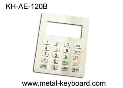 China 4 x 5 Metal Panel Mount Keypad with 20 Keys In 4x5 Matrix For Gas Station for sale