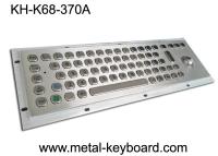 China Ruggedized Industrial Keyboard with Trackball , SS Stainless Steel Keyboard for sale