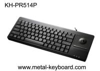 China Self - service 81 keys Keyboard with integrated trackball , waterproof computer keyboard for sale