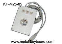 China Rugged Kiosk Pointing Device with 25MM Metal Laser Trackball Mouse for industrial for sale