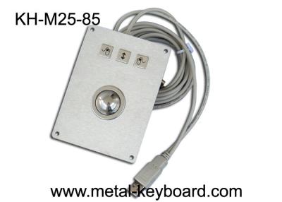 China Rugged Kiosk Pointing Device with 25MM Metal Laser Trackball Mouse for industrial for sale
