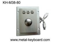 China USB Interface Industrial Trackball Mouse  , 38MM Optical Metal Trackball for sale
