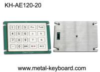 China Custom Layout 20 Keys Metal Numeric Keypad for Self - Service Kiosk for sale
