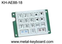China Customized Keyboard Metal Numeric Keypad with Rugged Stainless Steel Material for sale