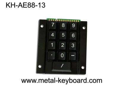 China 15 Keys Rugged Access Kiosk  Keypad Numeric , Metal Panel Mount Keypad for sale