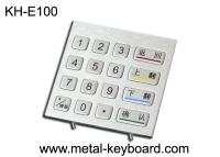 China IP65 Rated Metal Keypad with Vandal - proof performance , outdoor keypad for sale