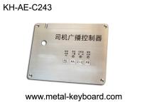 China Customizable Access Control stainless steel keypad with Top Panel Mounting for sale