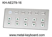 China Rugged Stainless steel Kiosk Keyboard for Self - service karaoke machine for sale