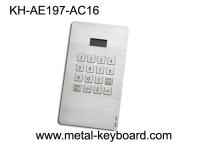 China 4x4 Design Rugged Metallic Keypad with 16 Keys for Access Control System for sale