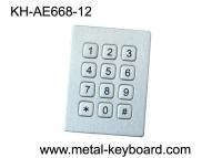 China IP65 Industrial Metal Numeric Keypad , Anti - vandal num keypad with long life for sale