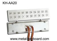 China IP65 Rated Waterproof Door Entry Keypad with 20 Mini Size Keys for sale