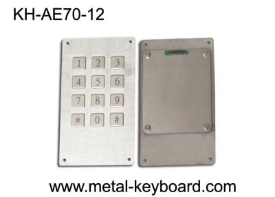 China IP65 Rated Weatherproof 12 Keys Numeric Door Entry Keypad with 3 x 4 Matrix for sale
