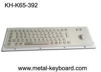 China Rugged Industrial Stainless Steel Keyboard 65 Keys Waterproof for sale