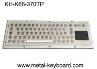 China Water proof Rugged Industrial ss keyboard with 70 PC keys layout for sale