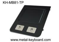 China 2 Keys Industrial Pointing Device Panel Mount Black Stainless Steel Touchpad Durable for sale