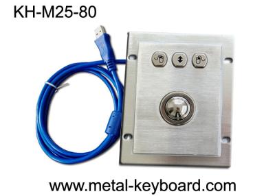 China 3 Buttons Panel Mount Trackball for sale