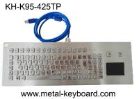 China PS/2 USB Desktop IP65 Stainless Steel Keyboard for sale