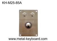 China Waterproof 25MM Mount Stainless Steel Trackball Mouse for sale
