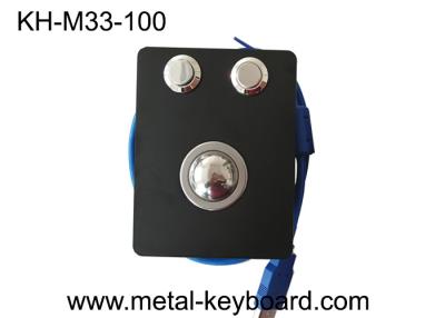 China Panel Mount USB IP65 Stainless Steel Trackball Mouse for sale