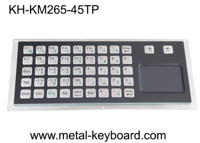 China PS/2 45keys 5VDC Panel Mount Metal Keyboard With Touchpad for sale