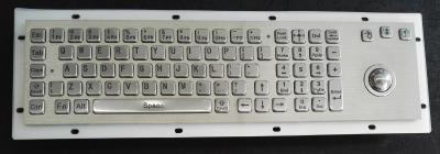 China Stainless Steel Keyboard With Trackball for sale