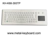China Waterproof Panel Mounted SS Keyboard 5VDC FCC With Touchpad for sale