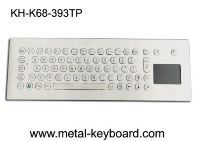 China Waterproof Panel Mounted SS Keyboard 5VDC FCC With Touchpad for sale