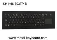 China FCC Stainless Steel Computer Keyboard 5VDC With Touchpad Mouse for sale