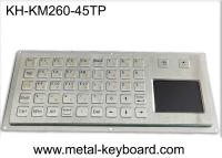 China SUS304 81x81mm Waterproof Keyboard With Touchpad FCC PS2 for sale