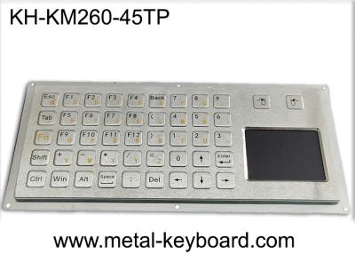 China SUS304 81x81mm Waterproof Keyboard With Touchpad FCC PS2 for sale