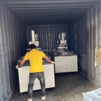 China Box Bubble Pressing Equipment Wine Box Air Bubble Removing Pressing Machine for sale