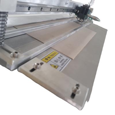 China Semi-automatic V Grooving Machine for Cardboard & Rigid Box Board High Precision ±0.1mm for sale