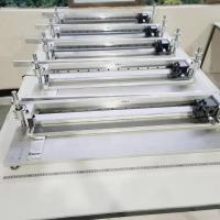 China Semi-automatic V Grooving Machine for Cardboard & Rigid Box Board High Precision ±0.1mm for sale