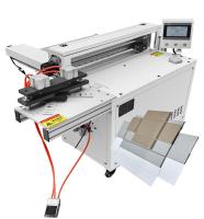 China Automatic Die Cutting V Grooving Machine For Grayboard Sample Box Prototype for sale