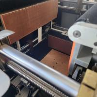 China High-Speed Gift Box Forming Machine 15-25PCS/MIN Rigid Box Wrapper for Luxury Packaging for sale